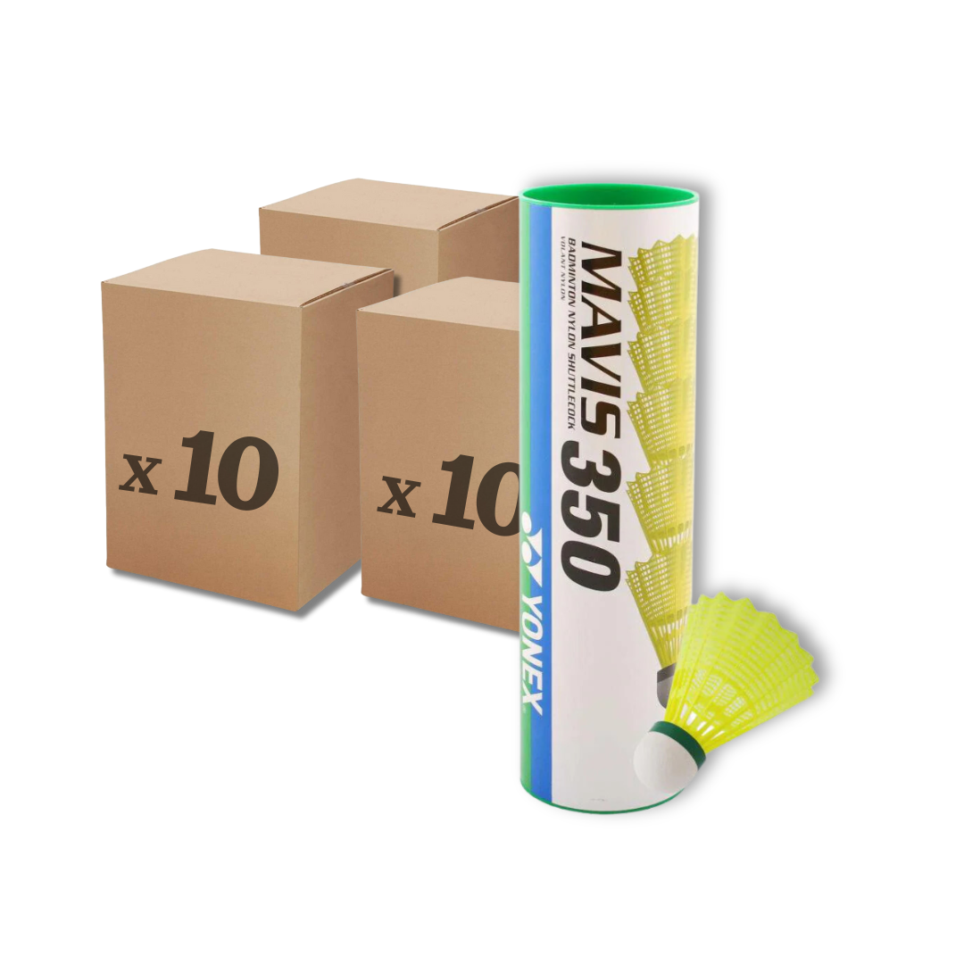 Yonex Mavis 350 Nylon Slow - 3 Box (30 Tubes) | The Racquet Shop