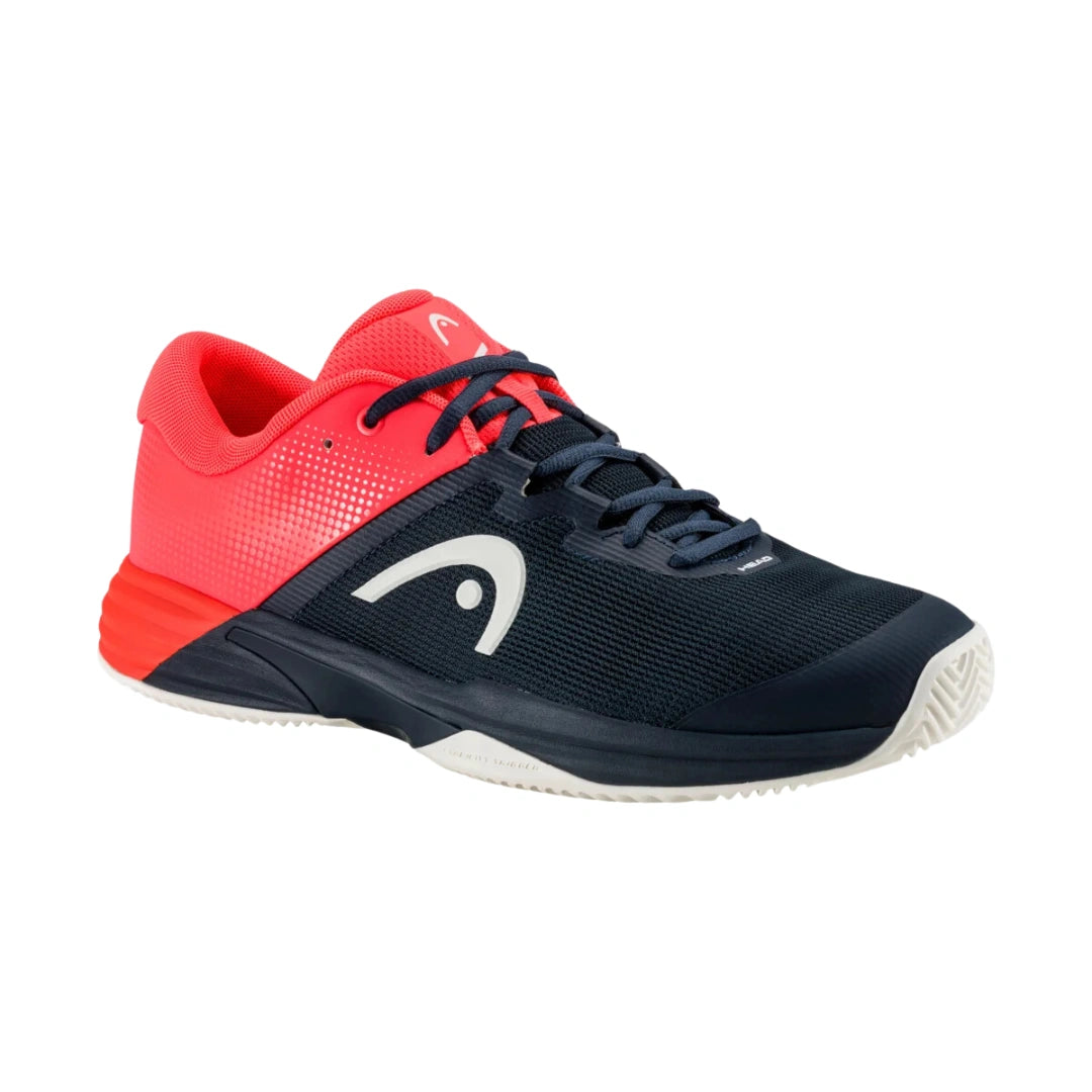 Head Revolt Evo 2.0 Mens Padel Shoes - Blue Berry/Fiery Coral | The ...