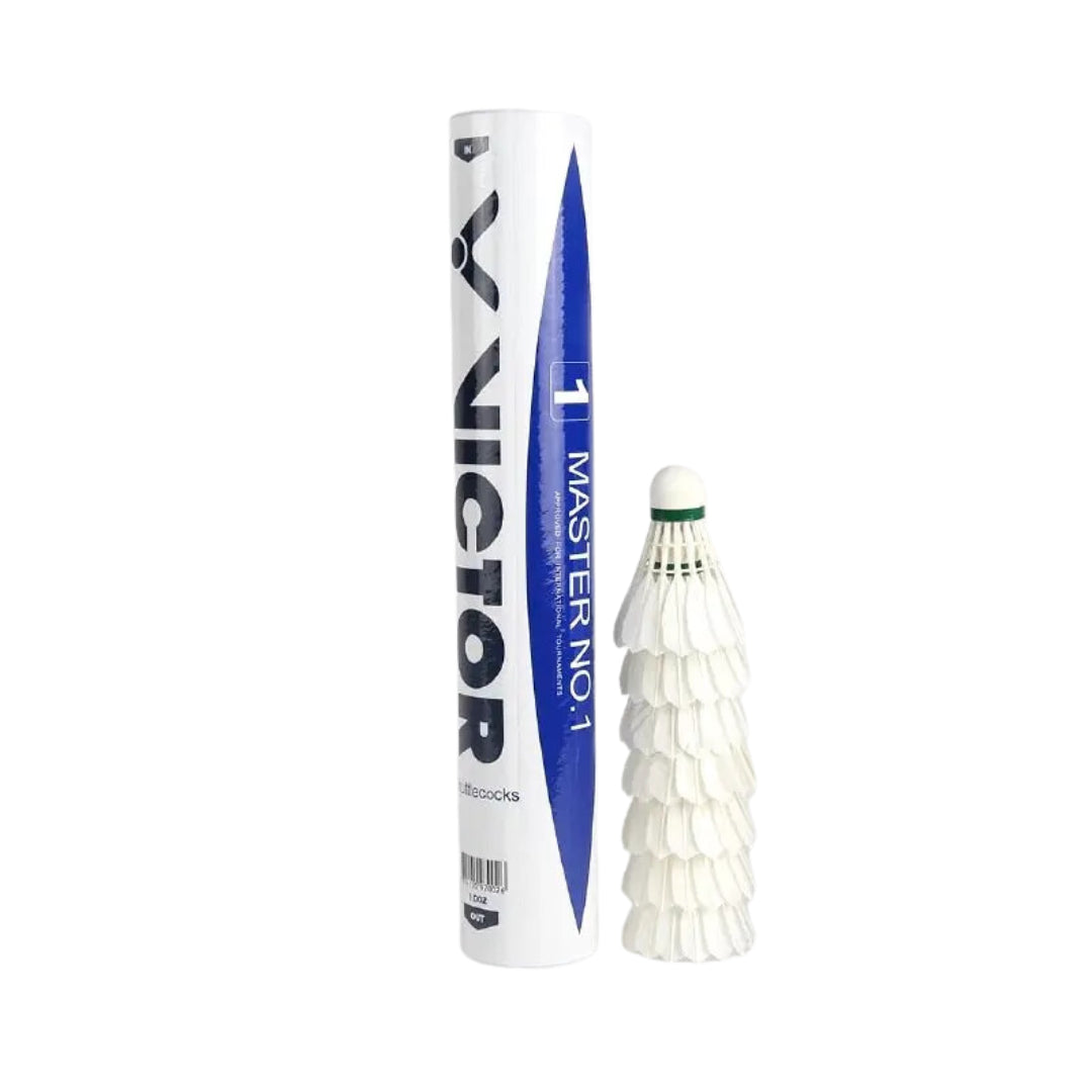 Victor Master 1 Speed 76, Feather Shuttle - The Racquet Shop