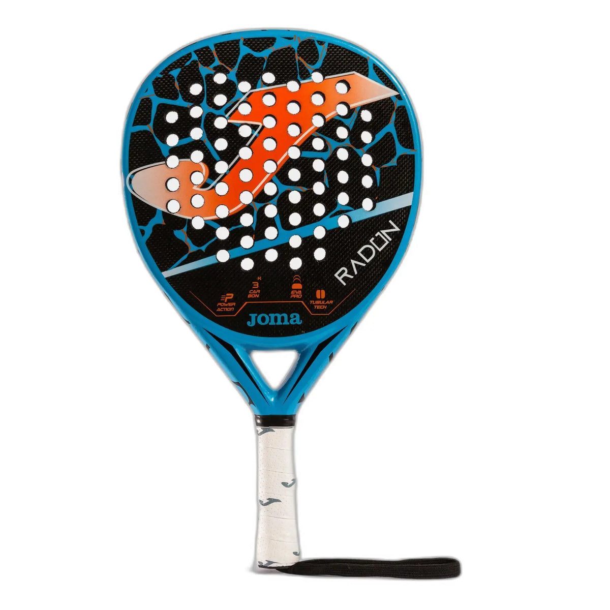 Joma Radon, Padel Racquet, Blue Black - The Racquet Shop